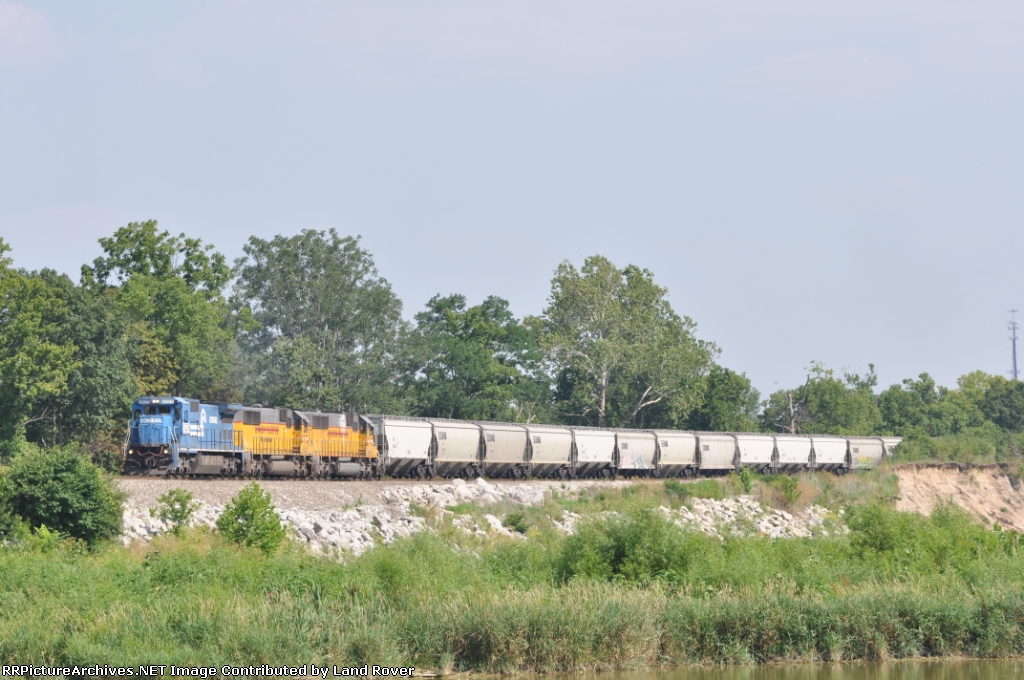 Ex Con NS 8305 On NS 54 A Westbound